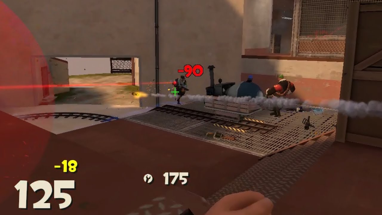 tf2 hold w against the wrangler - YouTube