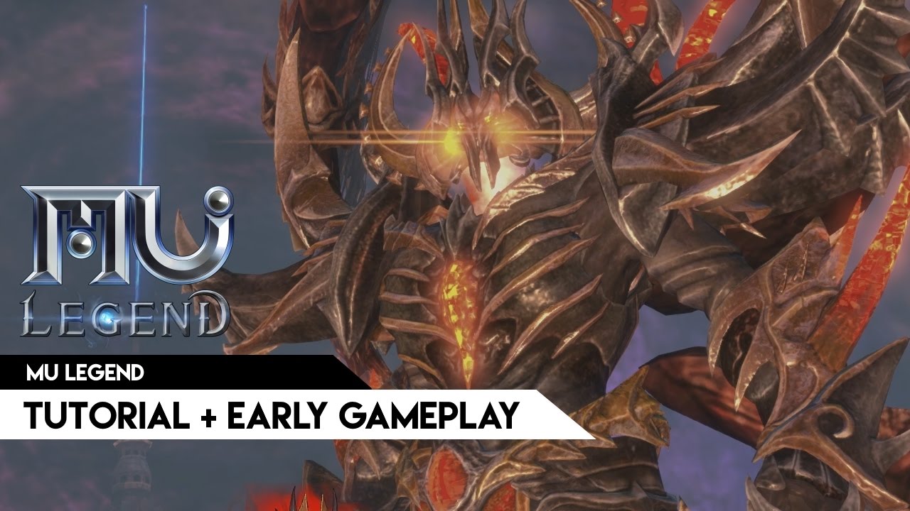 MU Legend - Tutorial + Early gameplay (Closed Beta) - YouTube