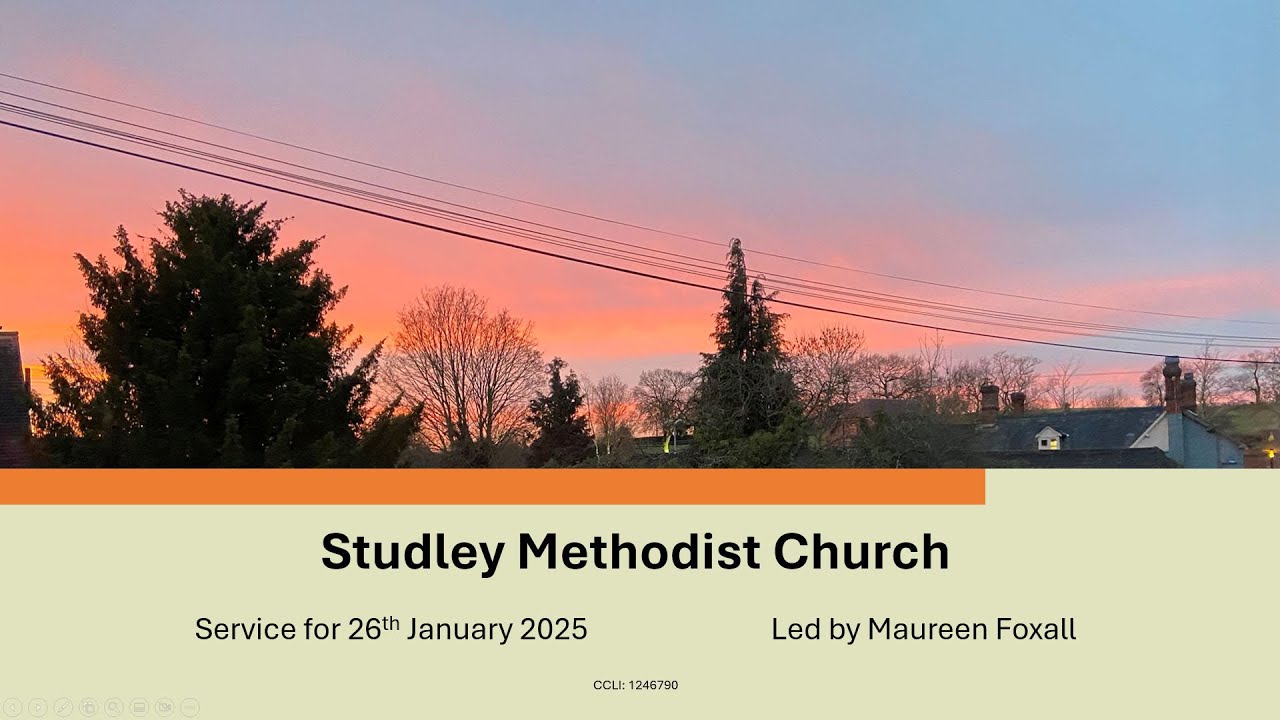 Service for 26th January 2025 - YouTube