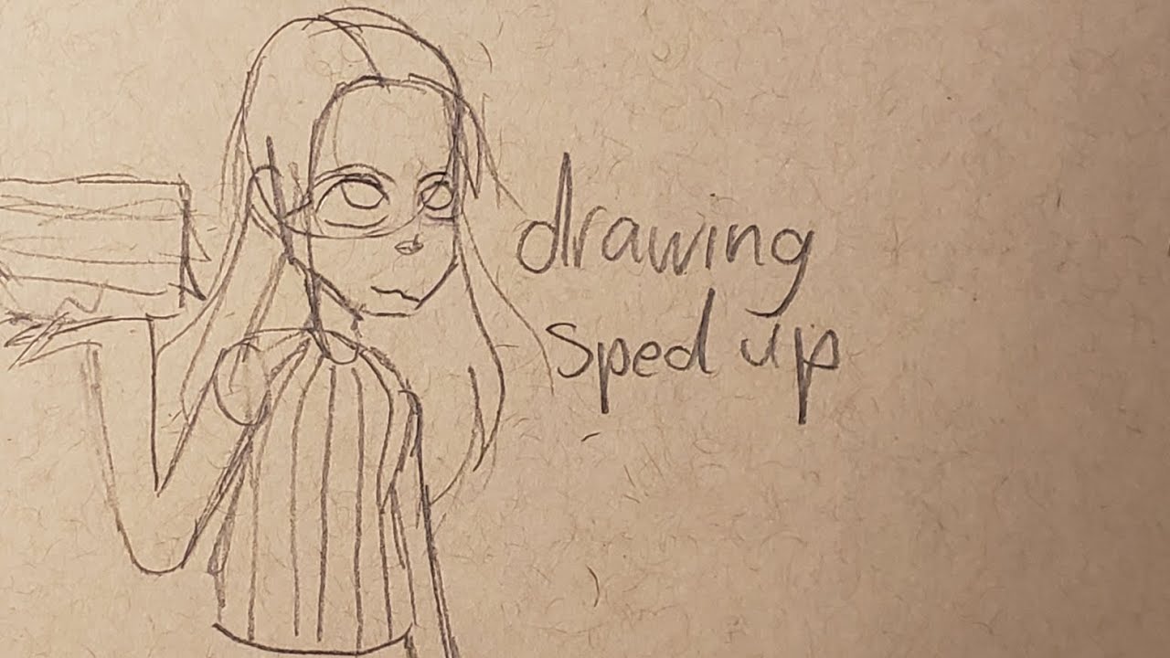 Drawing sped up. ( Part one of what I think will be a series ) - YouTube