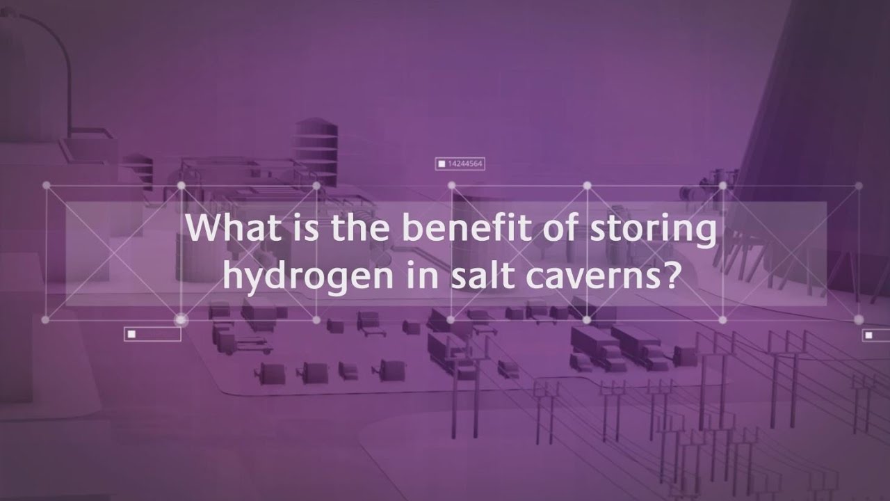 What is the benefit of storing hydrogen in salt caverns? - YouTube