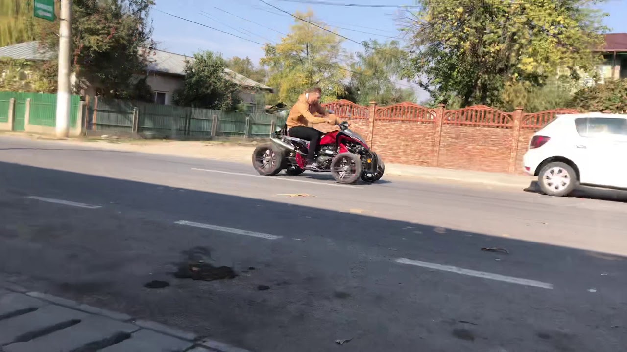 Atv quad sky strada 300cc - YouTube