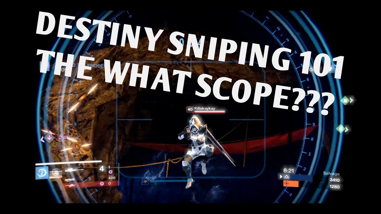 DESTINY SNIPING 101 - the WHAT scope??? - YouTube