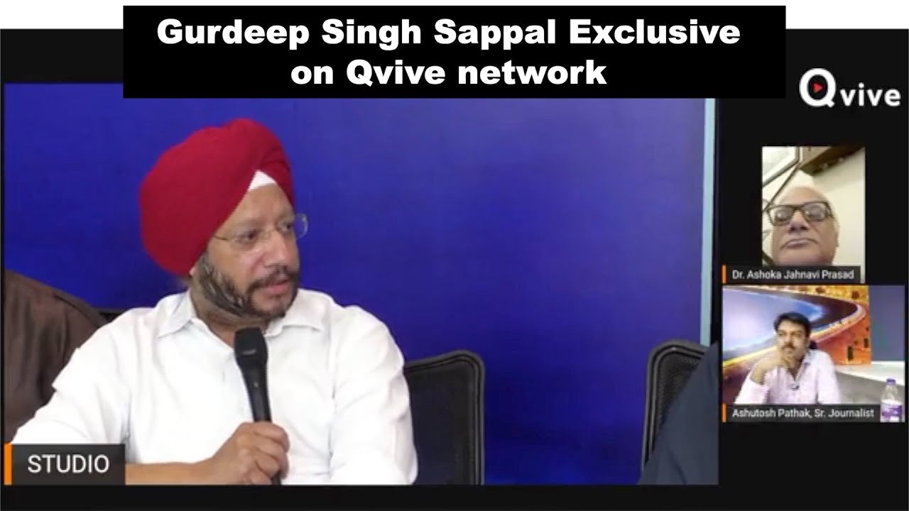 Gurdeep Singh Sappal Exclusive on Qvive network - YouTube