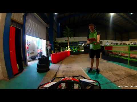 Raceworld Exeter Junior Kart Club A Final Leg1 - YouTube