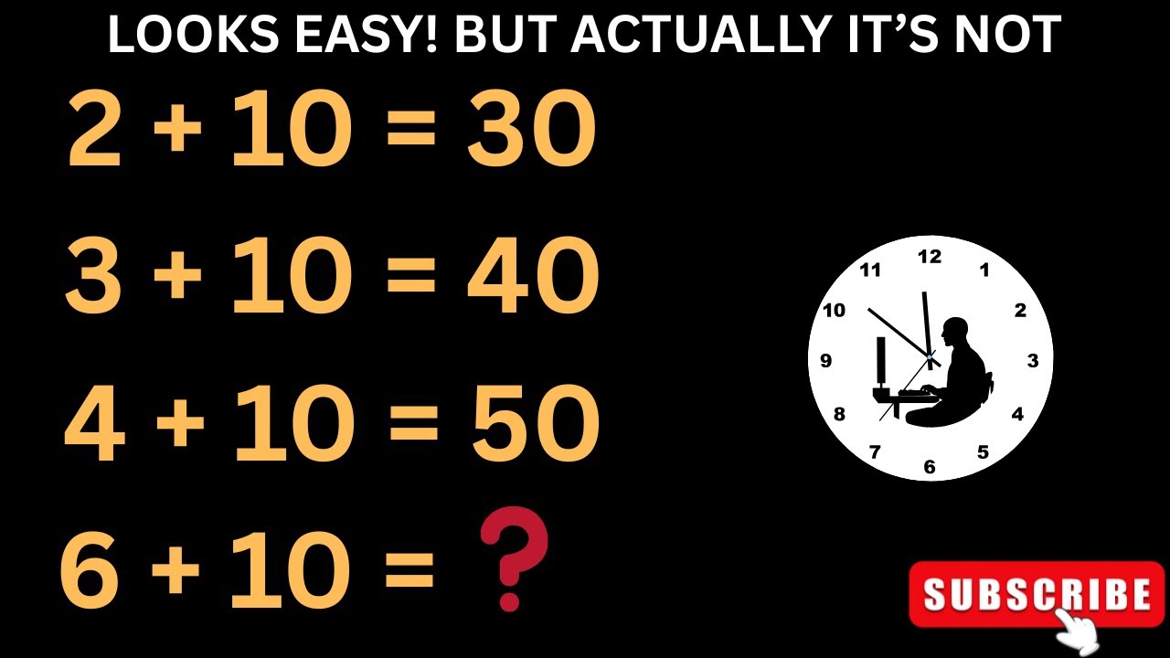 Only 1% Can Solve This Math Problem! - YouTube