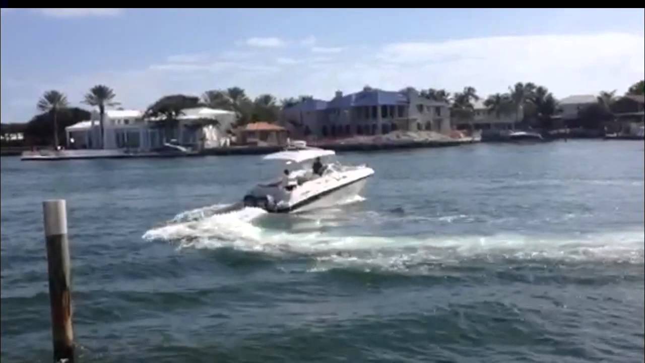 Hurricane Deckboat for Sale 26 foot Excellent Condition - YouTube