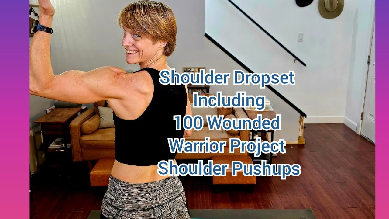 Shoulder Day with some Wounded Warrior Push-ups mixed in. - YouTube