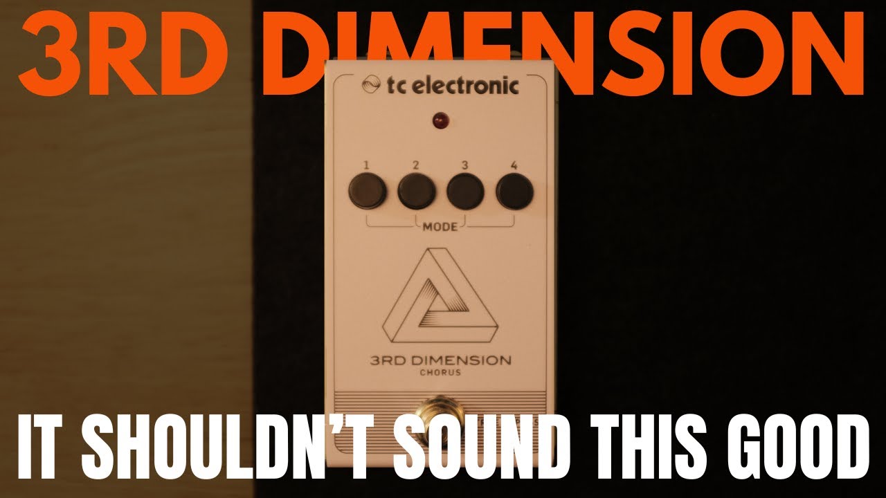 The Best Budget Chorus! TC Electronic 3rd Dimension - YouTube