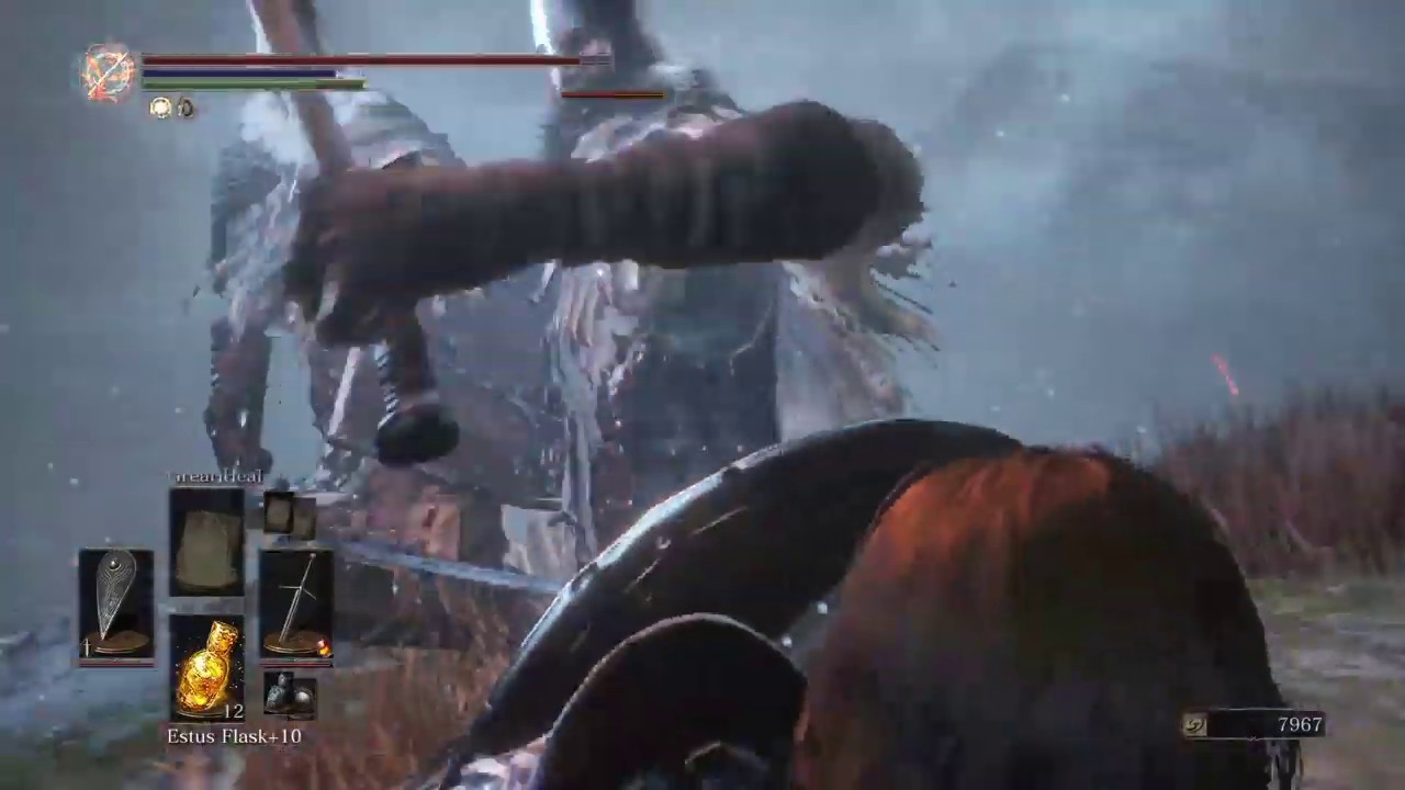 When dark spirit invades you, attacks you from behind like a coward ...