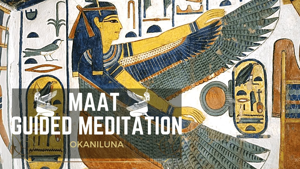 MAAT GUIDED MEDITATION | ⚖️ | For Balance | KEMETIC SPIRITUALITY # ...