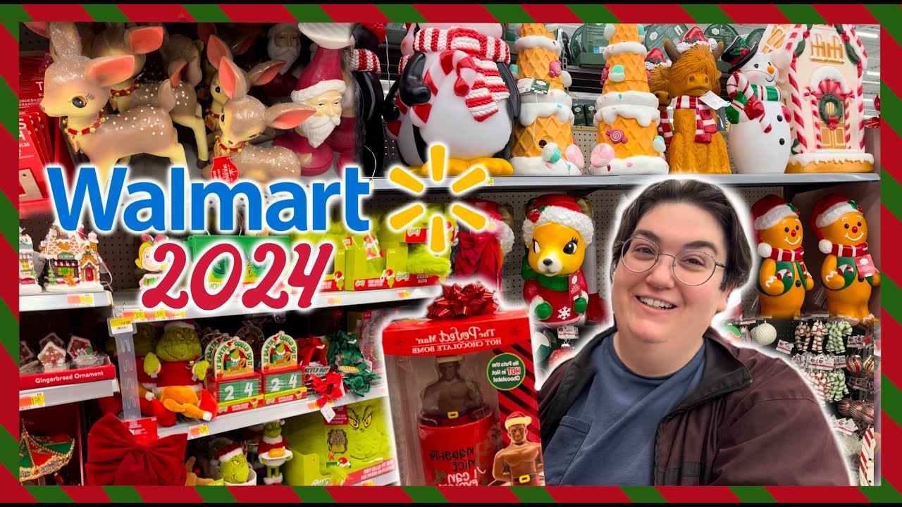 WALMART CHRISTMAS 2024! SHOP WITH US for vintage inspired Christmas ...