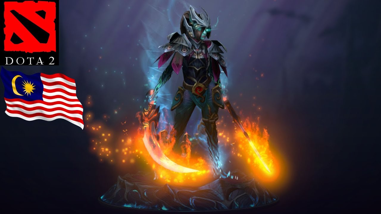 DOTA 2 MALAYSIA - (Phantom Assassin a.k.a PA) 11minutes battlefurry ...