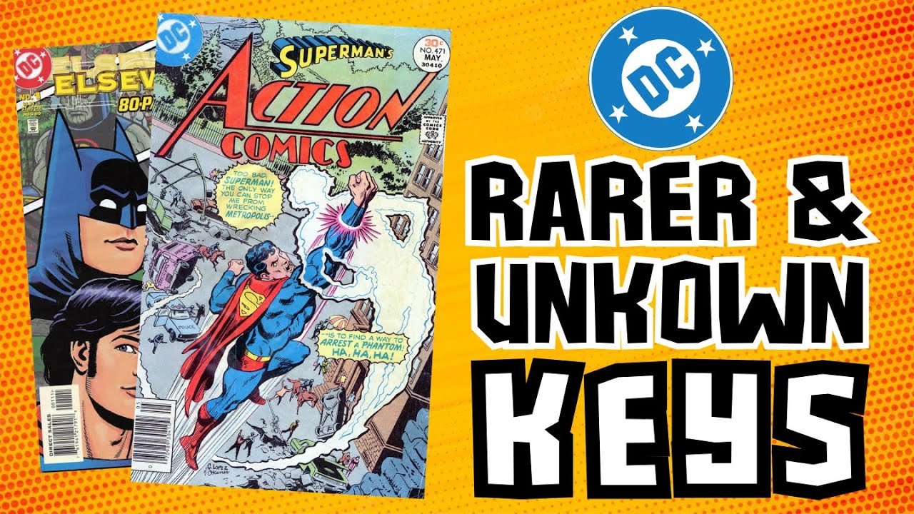Lesser-Seen DC Keys // Underrated Book Appreciation! - YouTube