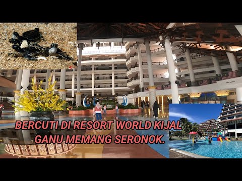 Simpan Dulu Joran Pancing Sebab Nak Bercuti di Resort World Kijal Kemaman.. Anak-Anak Kata Best..