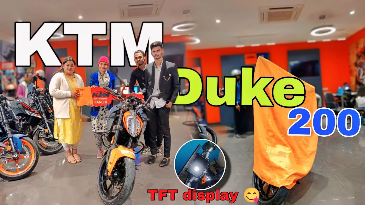 🥵Finally KTM Duke 200🥰Le Hi liya New KTM Duke 200 TFT display 2025 ...