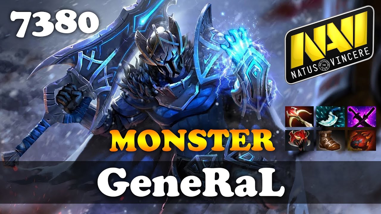 GeneRaL Sven MONSTER | 7380 MMR Dota 2 - YouTube