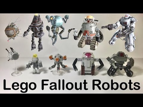 LEGO FALLOUT: Fallout Robots - YouTube