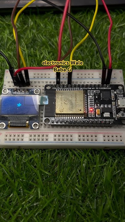 ESP32 WiFi Module, IOT project 0.96inch OLED DISPLAY #diy #arduinoboard #shortsvideo # ...