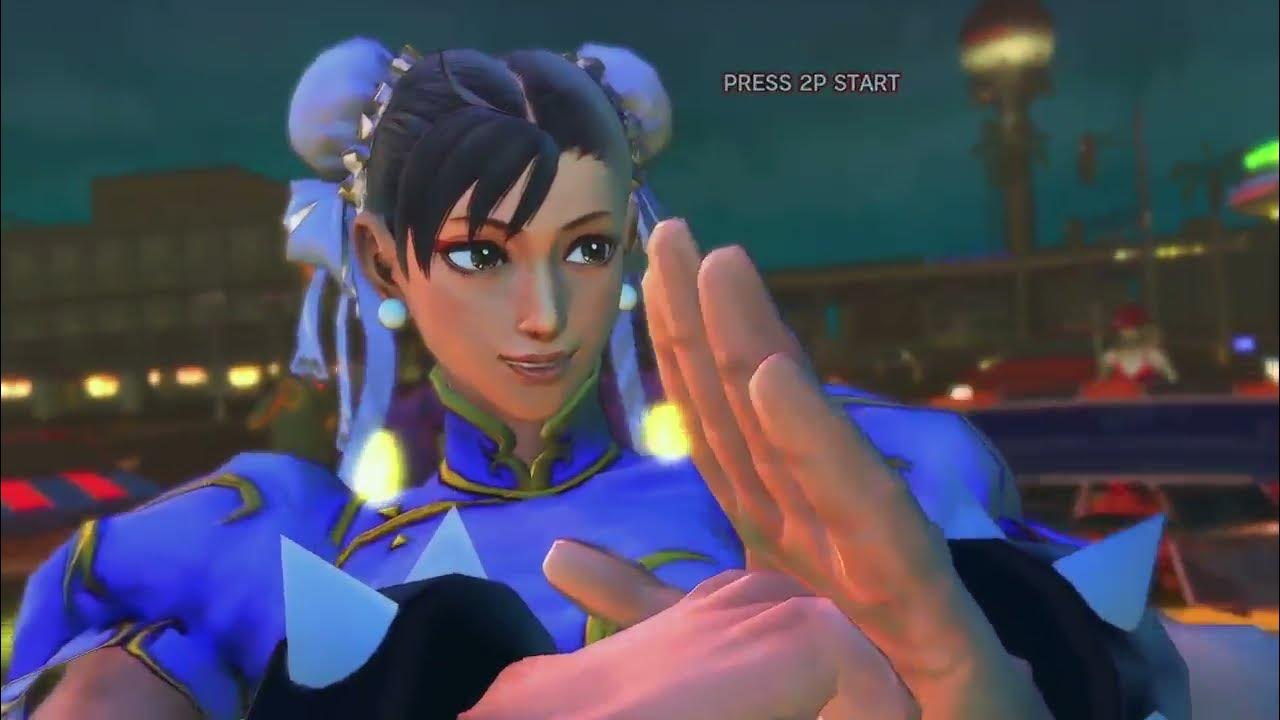 Street Fighter IV Chun-Li Arcade Mode - YouTube
