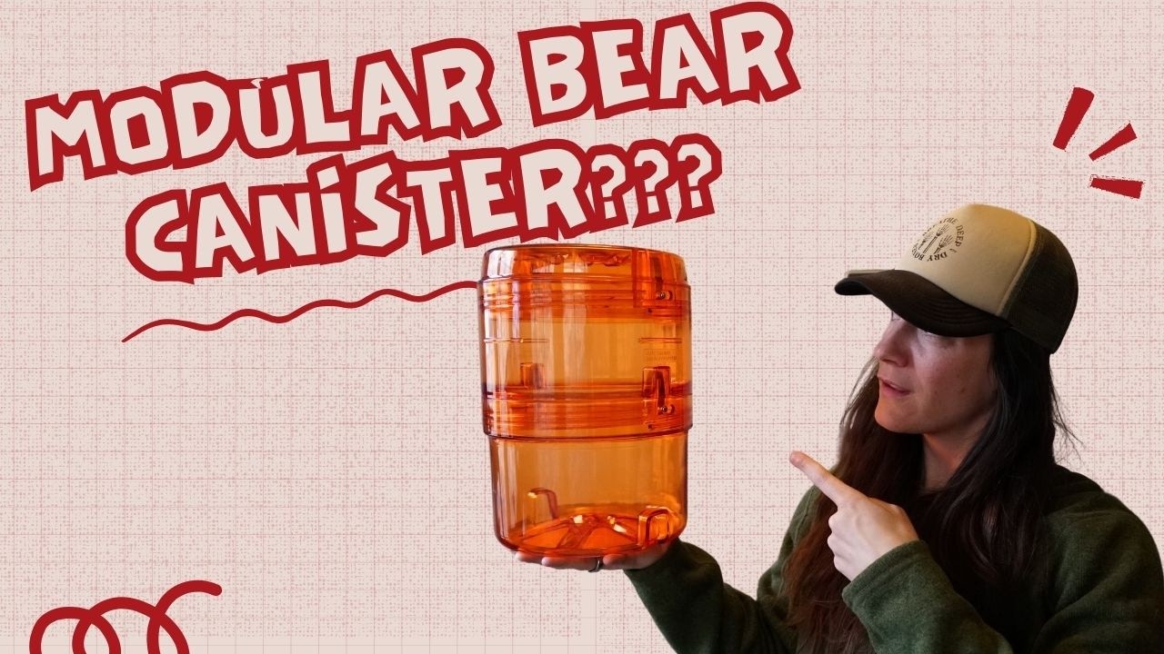 REI Traverse Modular Bear Canister - Game Changer or Gimmick - YouTube
