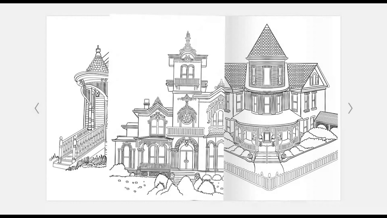 Victorian House Activity Pack Coloring Pages, Mazes, Word Search - YouTube