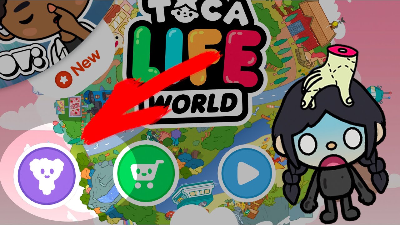 Krampet mode!!!! All crumpets in toca world | Toca Life World | secret ...