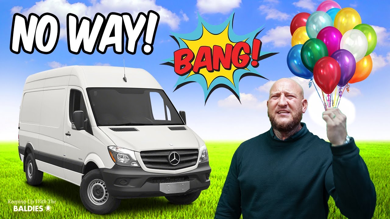 We Filled A Transit Van With Balloons - YouTube