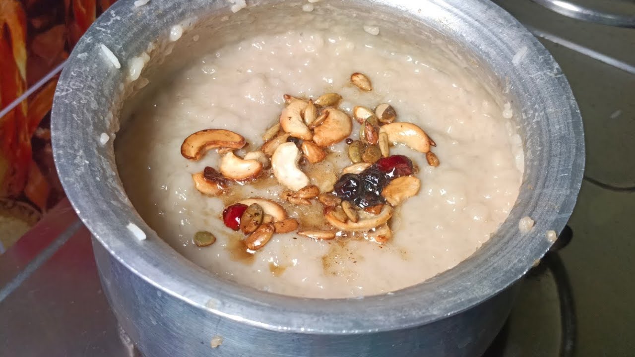 విలేజ్ స్టైల్ లో ఎలా బెల్లం పరమాన్నం|| paramanam recipe in telugu # ...