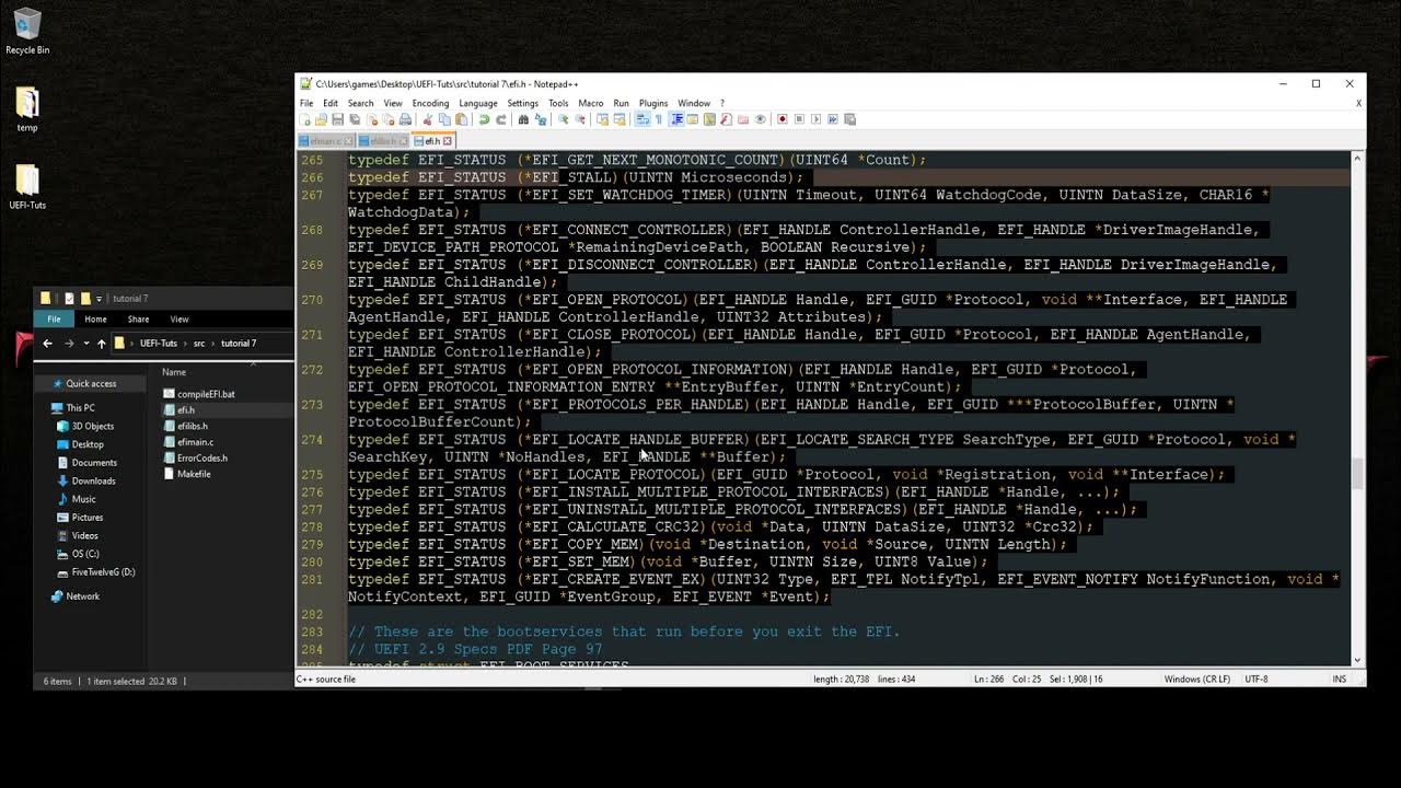 11. OSDev EFI based Bootloader - GOP Graphics 1 - YouTube
