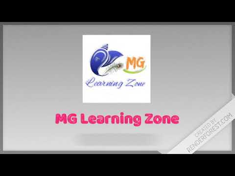 MG Learning Zone - YouTube