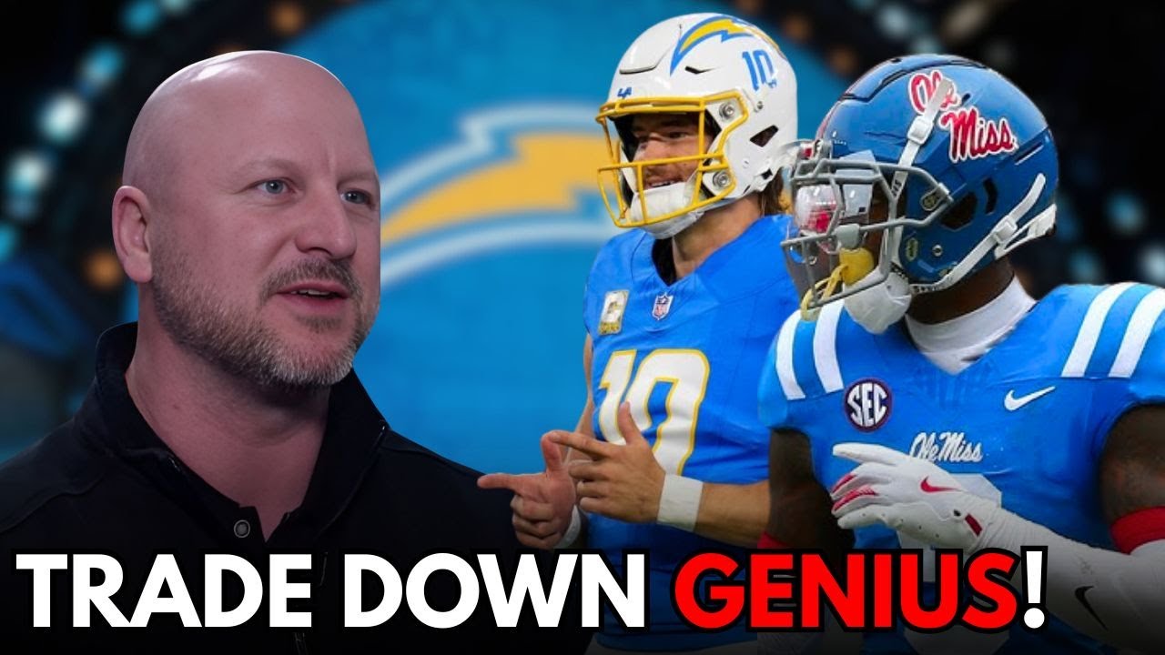 Chargers 2025 NFL Draft TRADE DOWN Masterplan Explained - YouTube