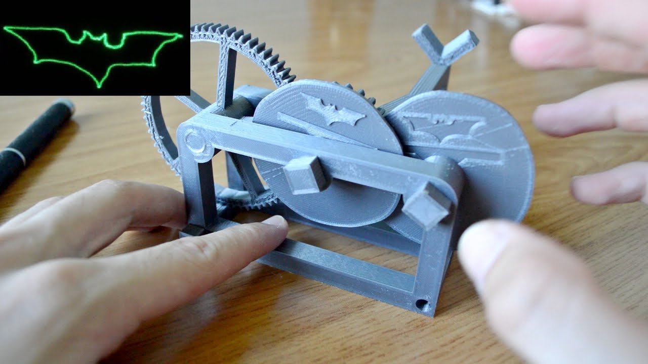 Mechanical Laser Show | PLA Tungsteno - YouTube