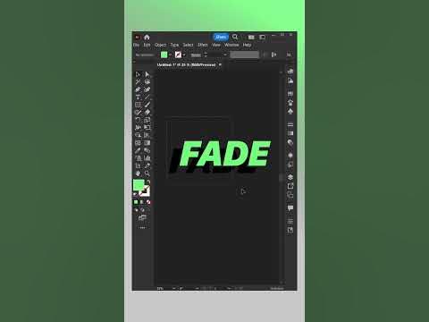 Create Fade Effect in Illustrator⚡️ - YouTube