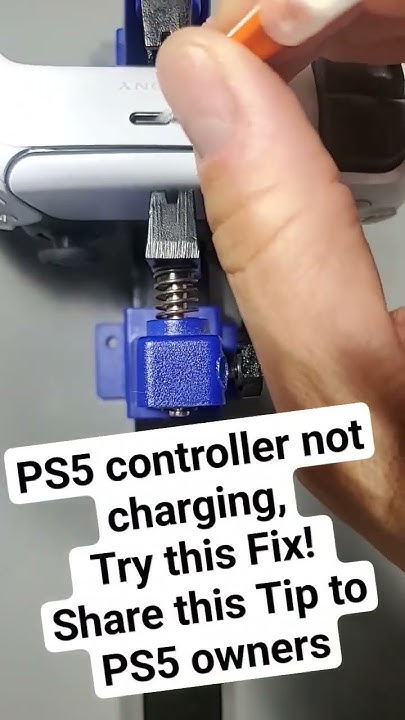 PS5 controller not charging, try this fix 🎮 #tech #gaming #PS5 #Playstation - YouTube