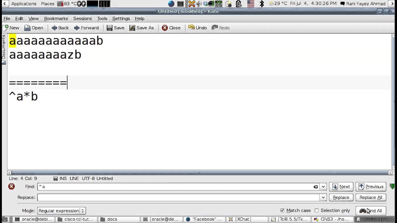 Tclcisco Lesson 30 Regexp Quantifiers Arabic Version Youtube