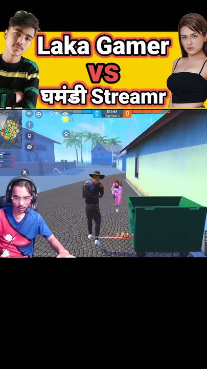 Laka Gamer Vs घमंडी Girl With 97 Streak 😱🔥।। Lakagamingz Shorts