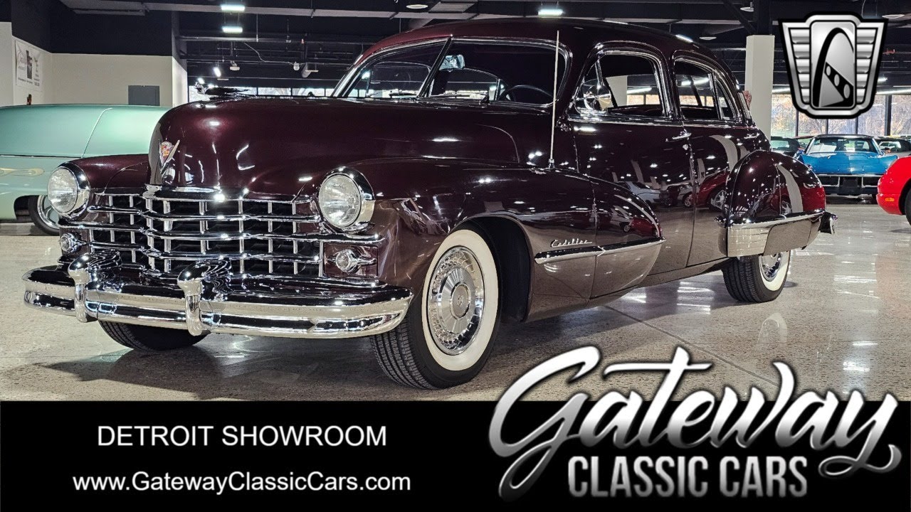 1947 Cadillac Fleetwood Gateway Classic Cars Detroit #2226 DET - YouTube