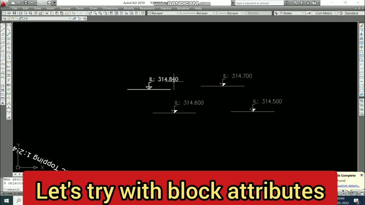 Torient command in autocad // Rotate all text in one command Torient // rotate text in autocad ...