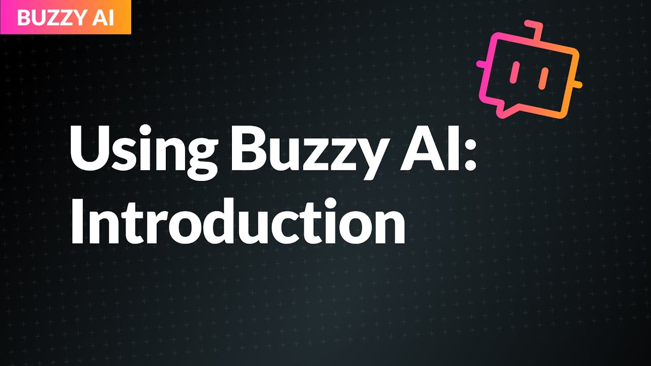 Using Buzzy AI 01 - The Process - YouTube