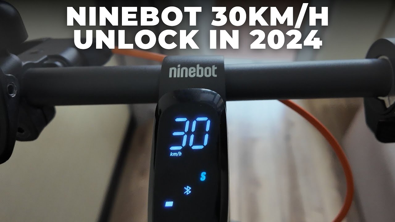 Ninebot 30 km/h unlock 2024 - increase the speed for Ninebot F2/MAX G30 ...