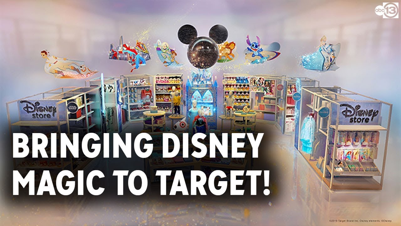 Disney shops coming to Target - YouTube