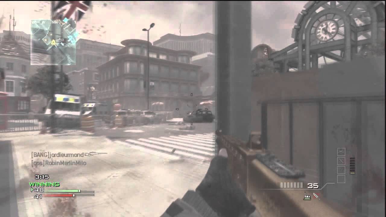MW3: 32 - 4 GOLDEN SPAZ - 12 GAMEPLAY - YouTube