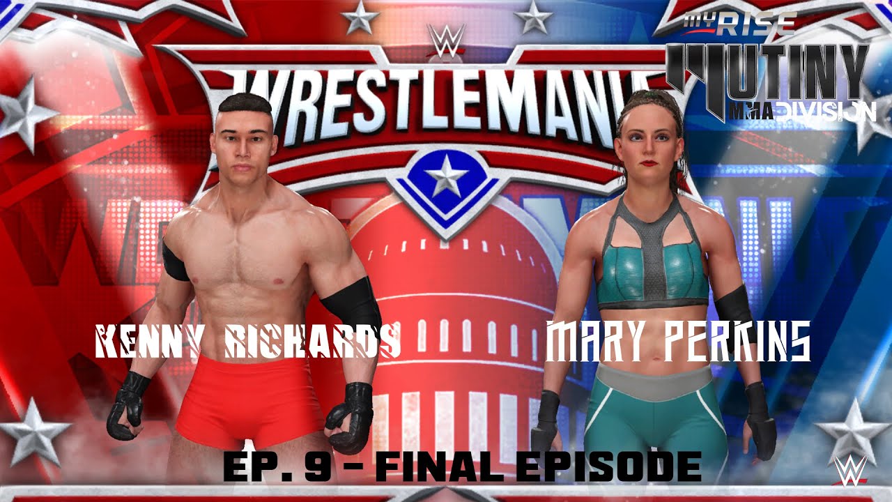 WWE 2K25 : MyRise Mutiny (MMA Division) | Walkthrough EP. 9 - FINAL ...