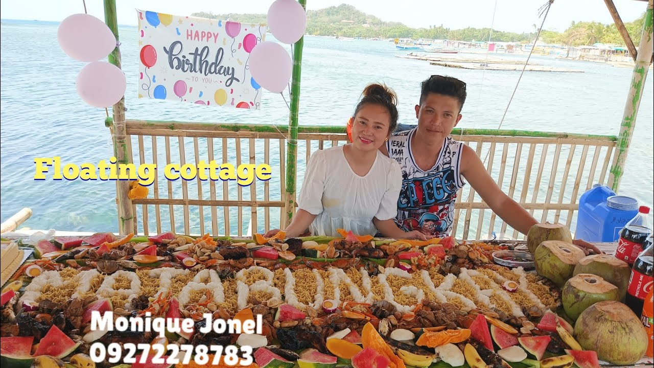 FLOATING COTTAGE 🤙 09272278783 MATABUNGKAY BEACH BATANGAS - YouTube