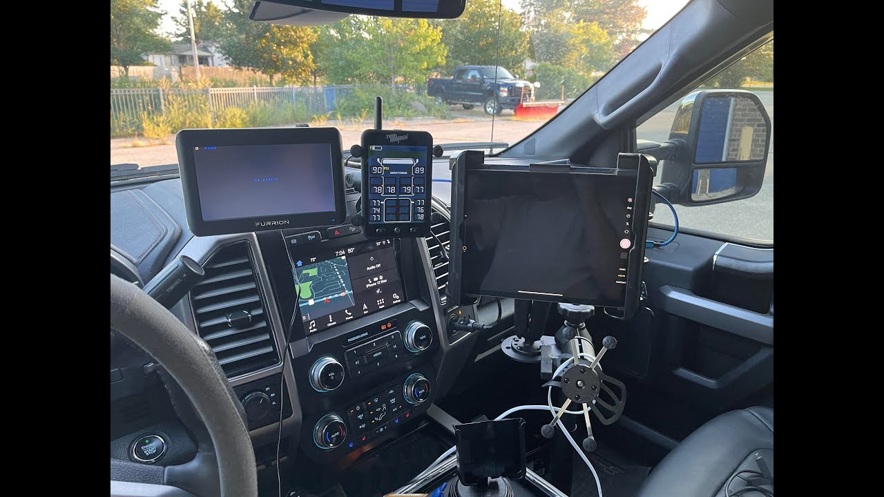 F-450 Gets RAM Ball Mounts, and BuiltRight Ind. Dash Mount to ...
