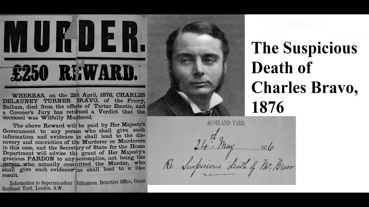Death in Balham: The Curious Case of Charles Bravo, 1876 - YouTube
