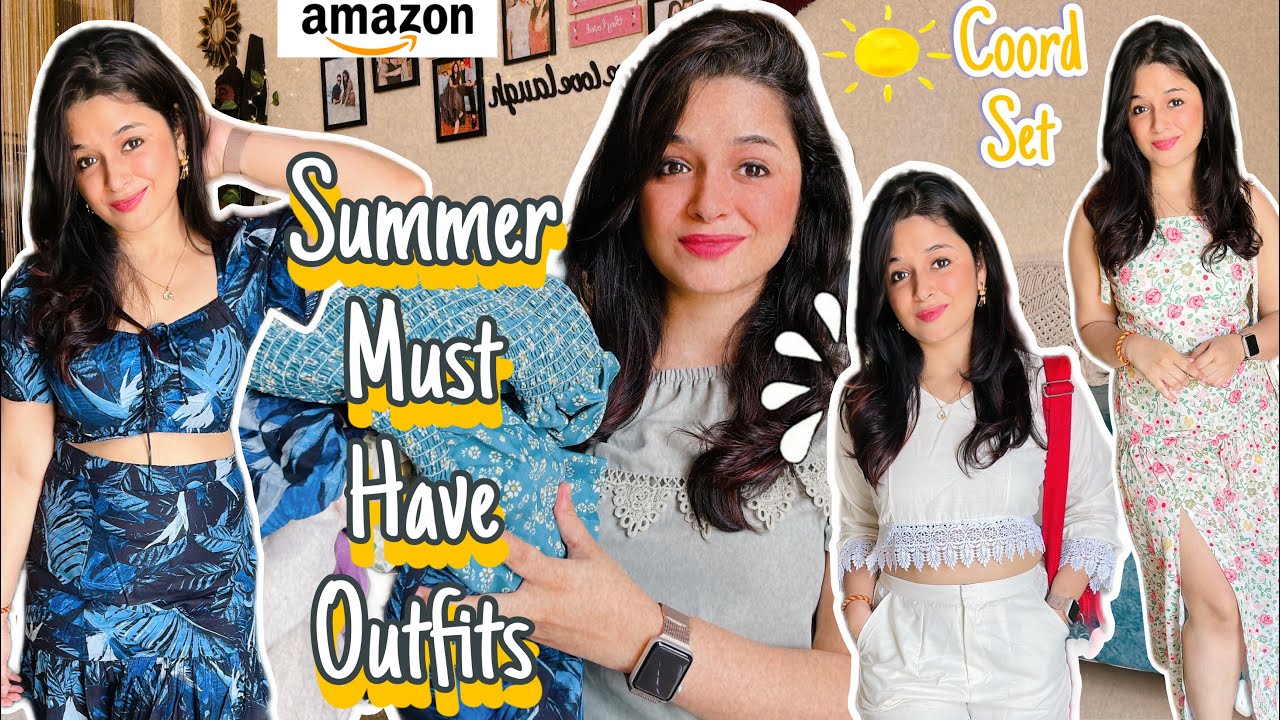 Amazon Summer Outfit Collection| Coord Sets, Top For casual wear and ...