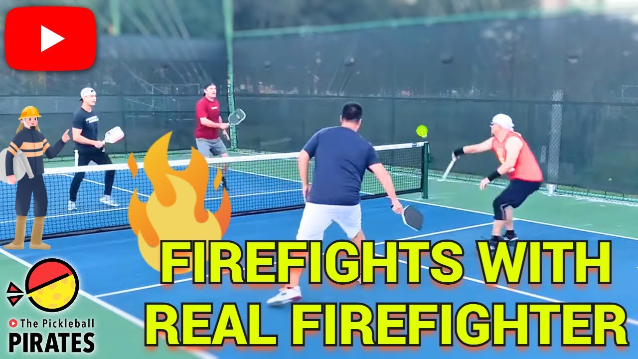 Don't Start Firefights with a Firefighter: Pickleball 4.5+ Men's Double ...