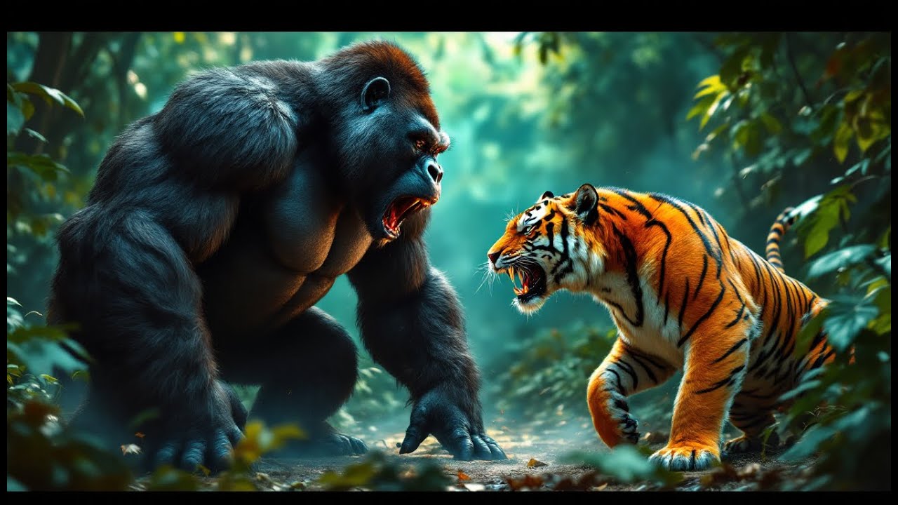 🐅 Tiger vs Gorilla – Who Would Dominate in a Fight? 🦍 - YouTube